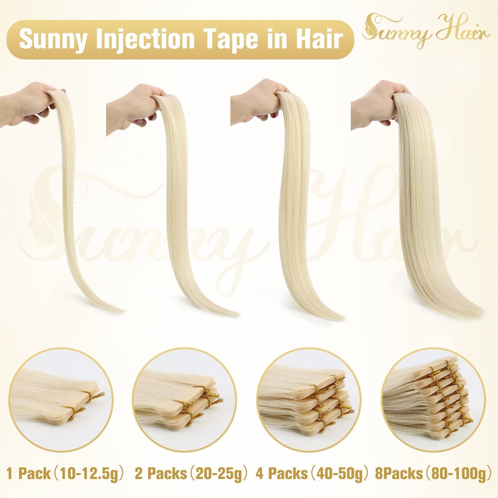 Sunny Hair - 100% Human Hair Extensions — SunnyHair