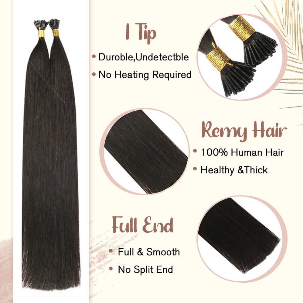 Pre Bonded 100% Human Real Human Hair Extensions — SunnyHair