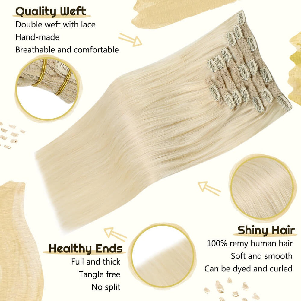 Straight Clip in Hair — SunnyHair